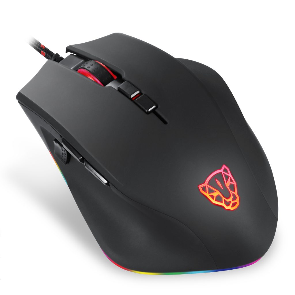 Ergonomic mechanical optical wired mouse