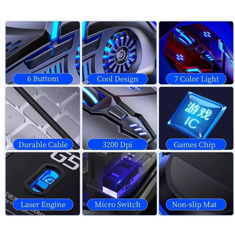 Rgb glowing mouse for computerh | Mouse Manufacturers