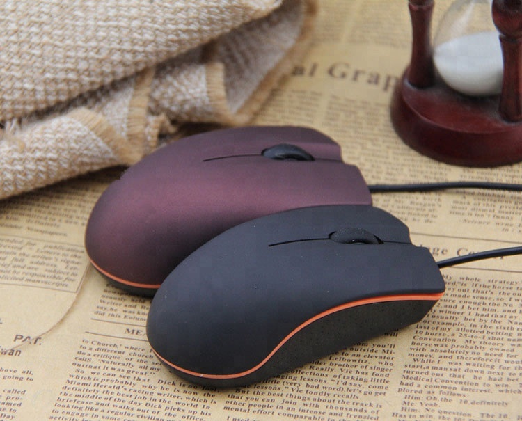 Wired usb optical mouse 3d for office