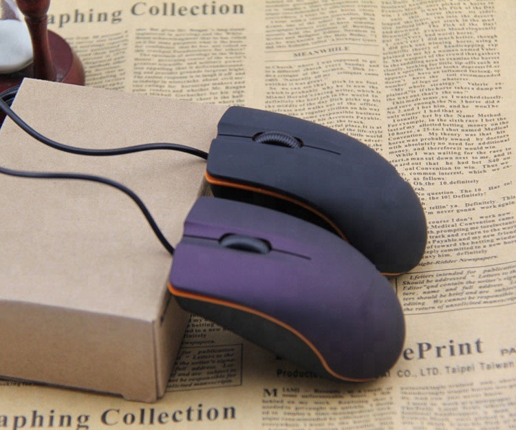 Wired usb optical mouse 3d for office